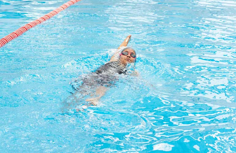 Sports Swimwear With Bust Support – Halocline Swimwear
